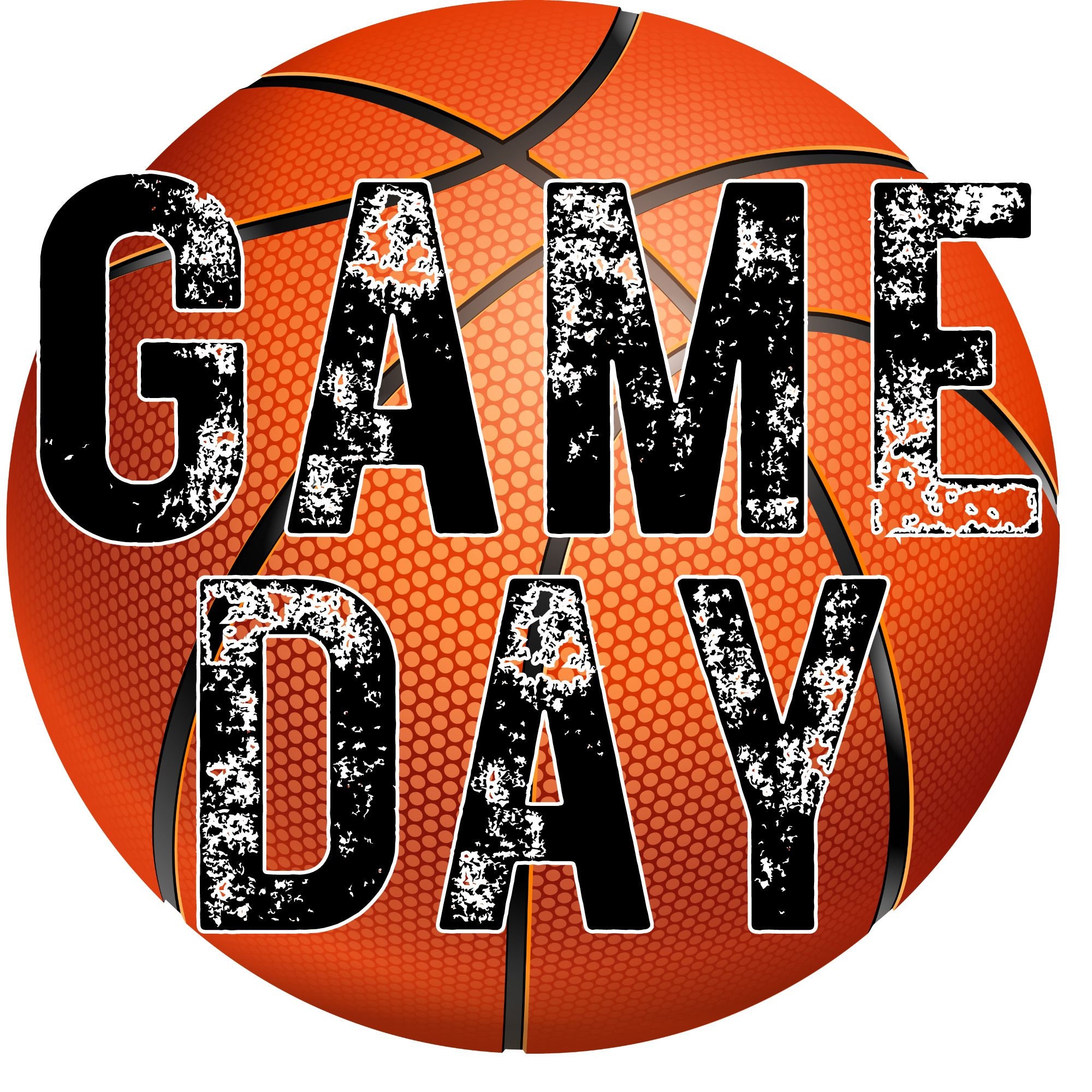Game Day Basketball PNG - Etsy