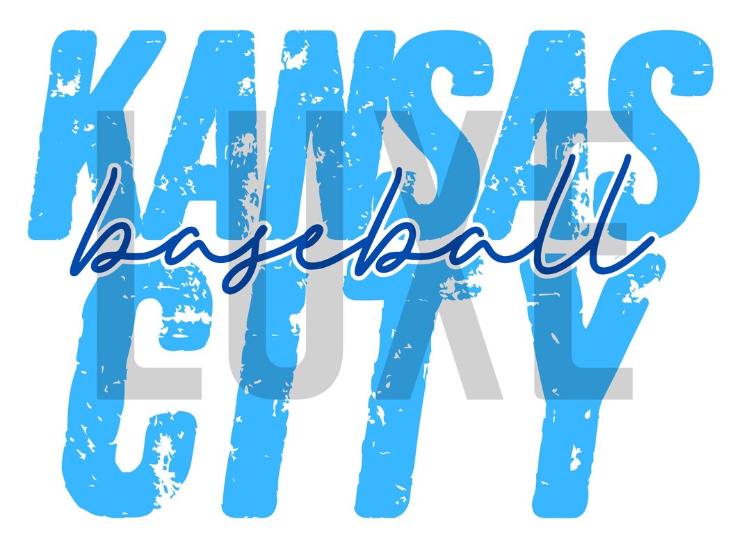 Kansas City Baseball PNG - Etsy