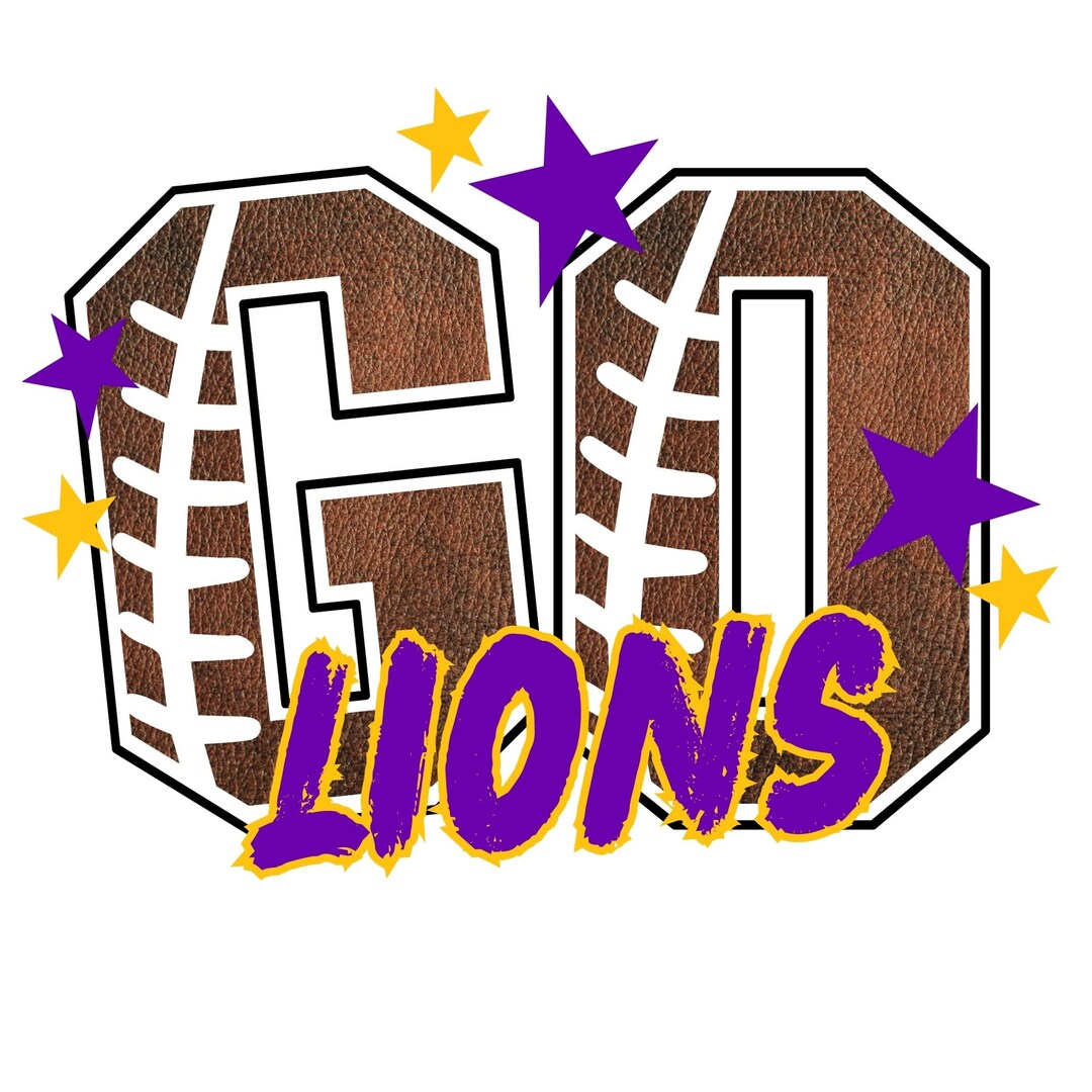 GO Lions Football PNG - Etsy