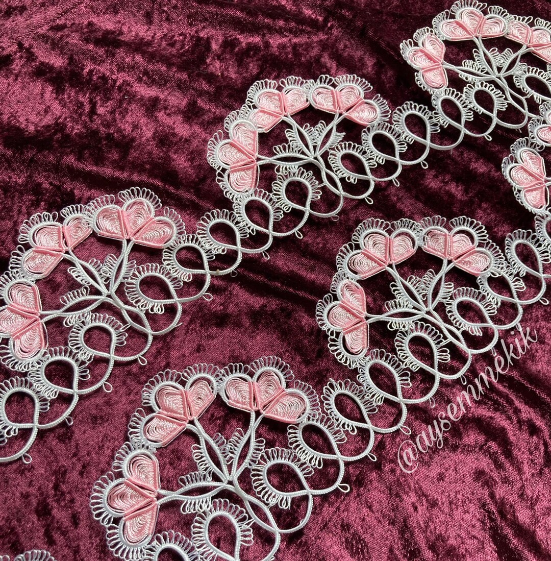 Shuttle Lace Towel Edge, Shuttle Tatting, Tatting, Tatting Pattern ...