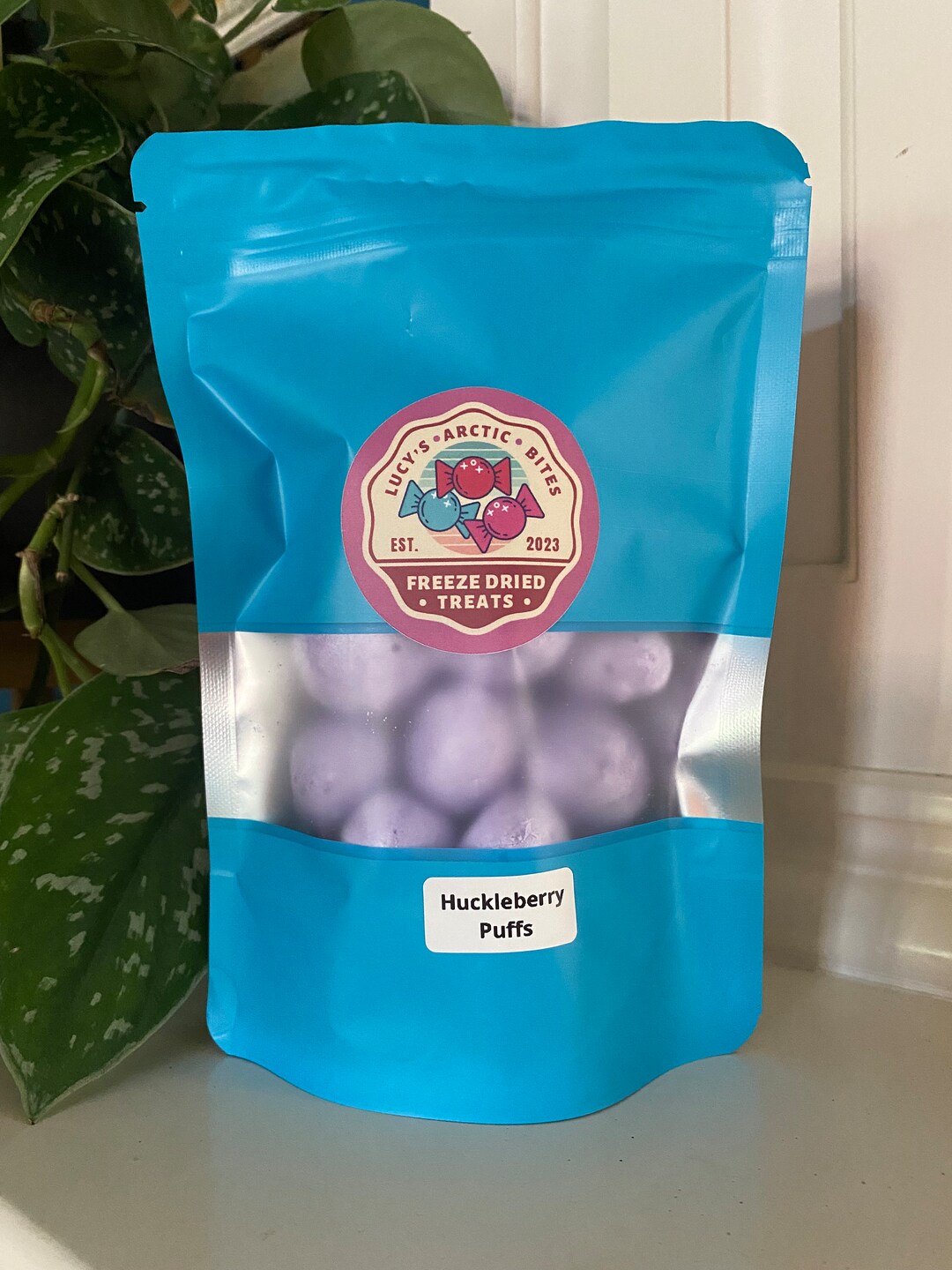 Huckleberry Puffs Freeze Dried Saltwater Taffy - Etsy