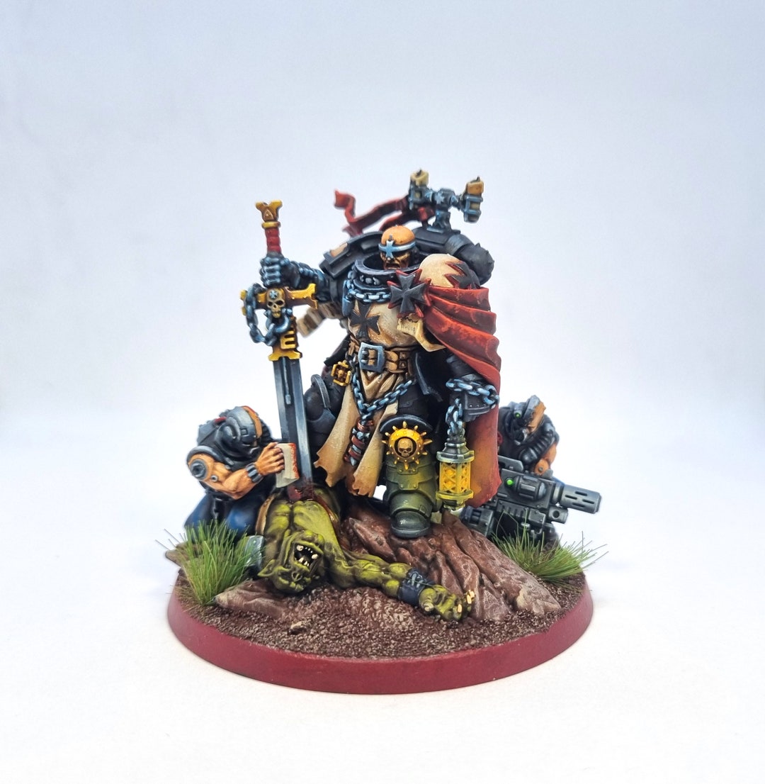Warhammer 40K Black Templars High Marshal Helbrecht - Etsy