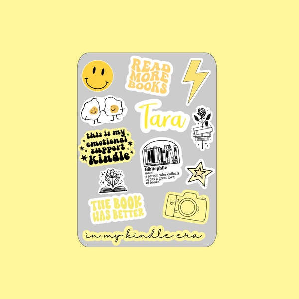 Yellow Stickers - Etsy