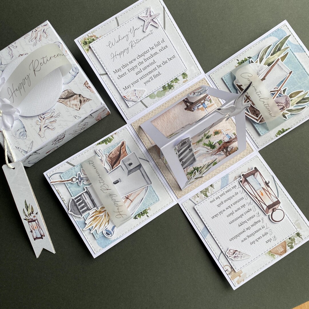 Personalised Exploding Box Card/ Explosion Box/ Any Occasion Box Card ...