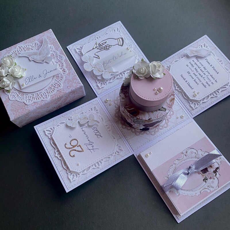 Exploding Box Template - Etsy