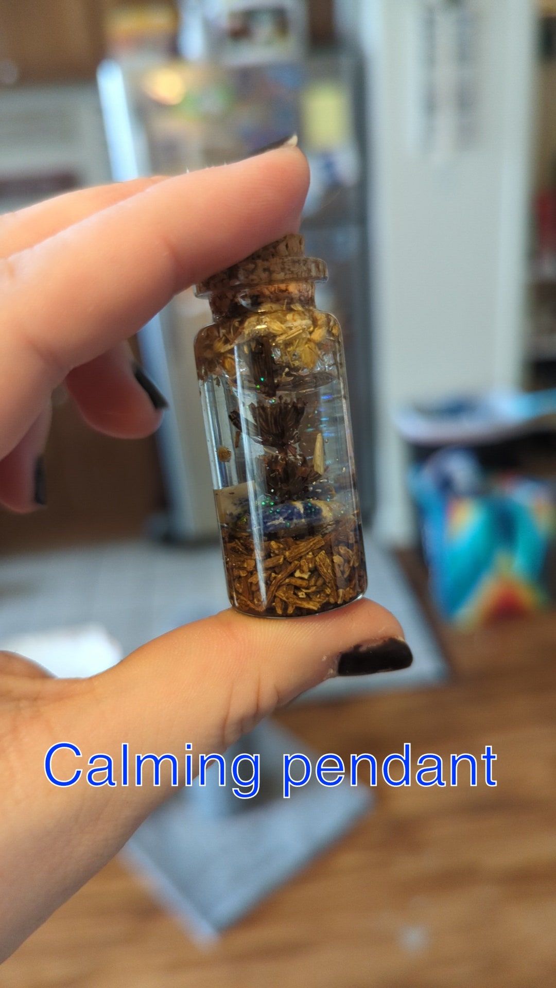 Handmade Resin Spell Jar Keychain - Etsy