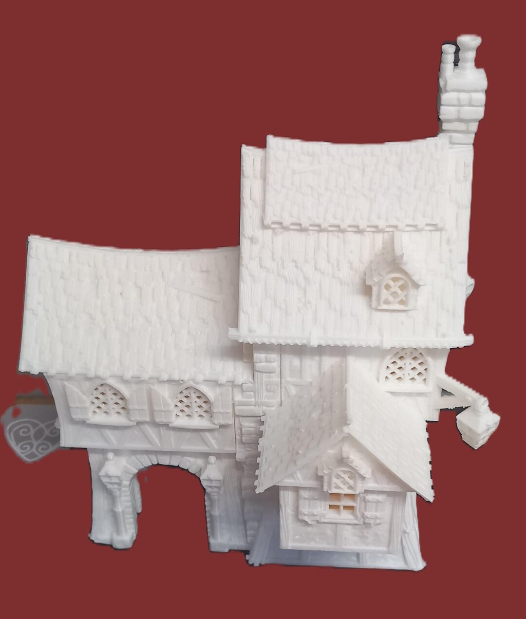 3D Printed redwood House Dnd Terrain RPG Miniature Building Fantasy ...