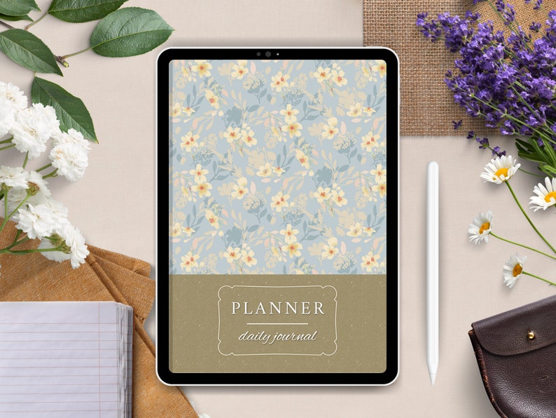 50 portadas de Goodnotes con temática de primavera: diario ...