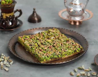 Turkish Ottoman Palace Dessert, Pistachio Baklava Gift Box, Daily and ...