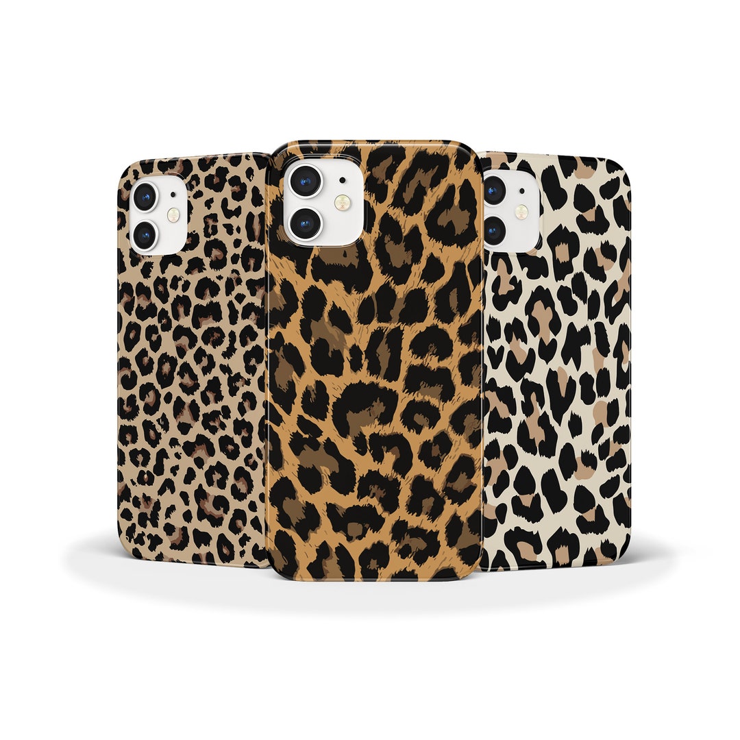 Leopard Print Pattern Phone Case for iPhone 15 Pro, iPhone 14 Pro ...