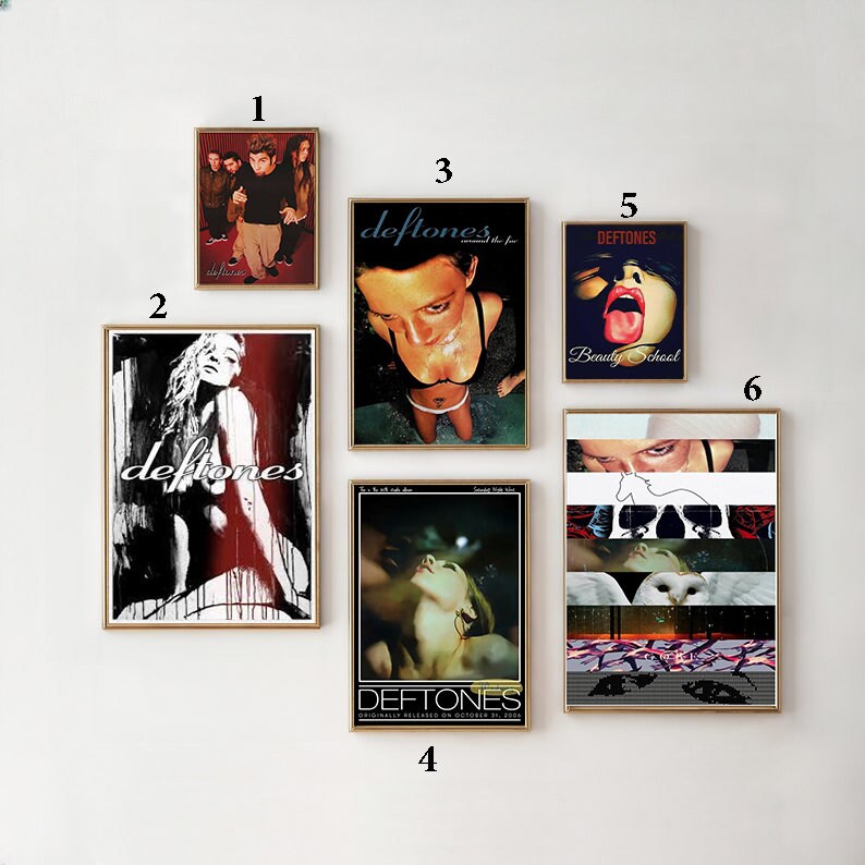 Deftones Band Posters Music Album Cover Poster, No Frame - Etsy