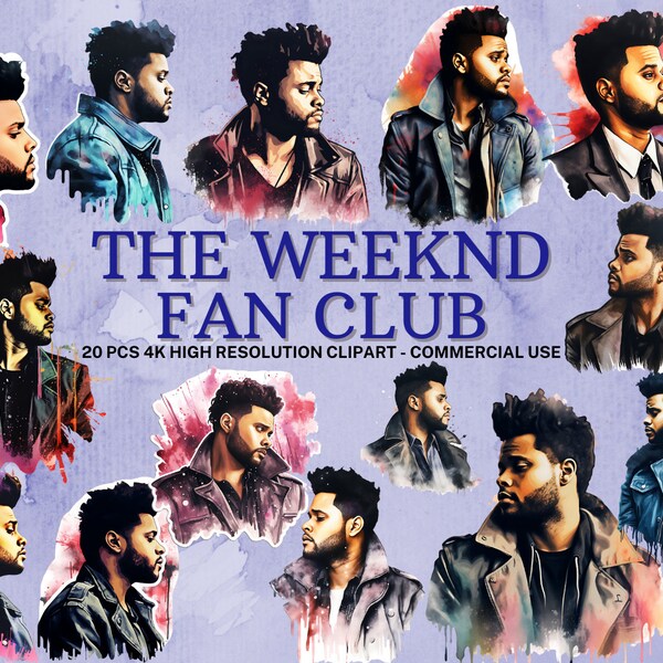 The Weeknd Svg - Etsy