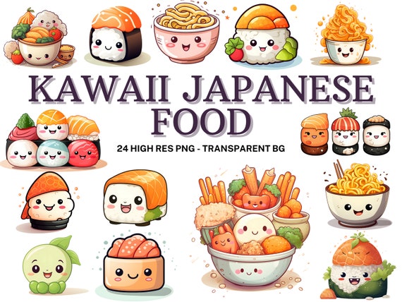 Japanese Food Clipart Japanese Food PNG, Vector, PSD, And Clipart With