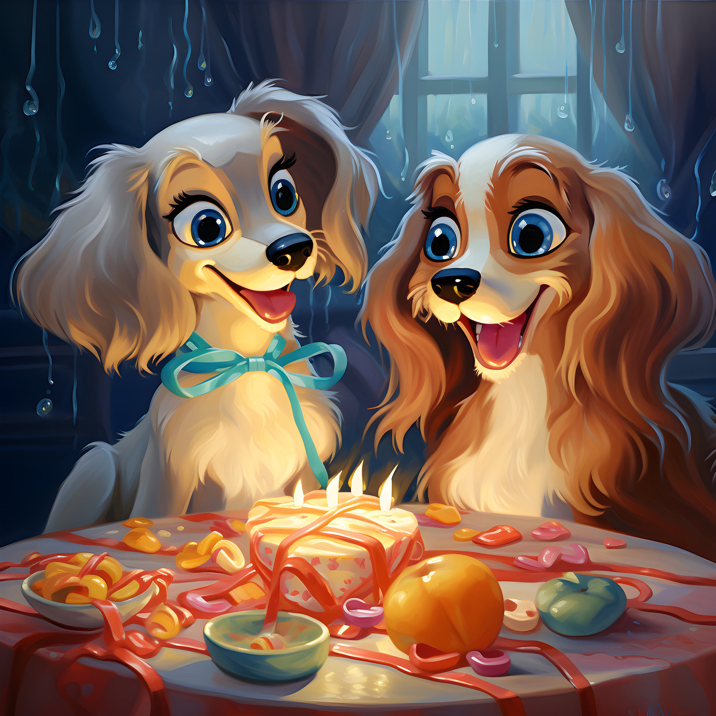 Lady and the Tramp Clipart Set, 25 Animal Art, Printable Lover Dogs - Etsy