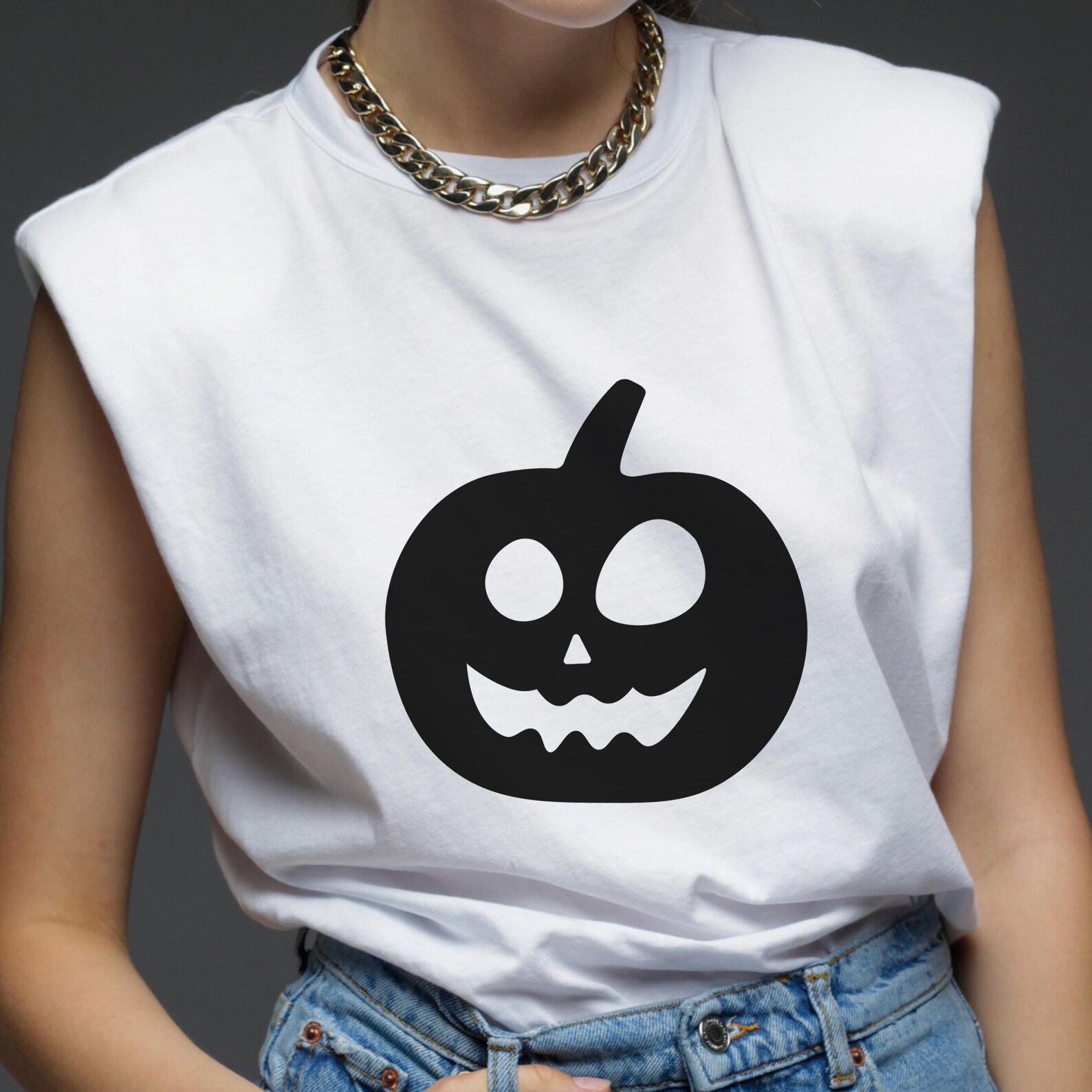 Halloween Pumpkin Funny Face Carved Svg, Halloween Smiling Pumpkin ...