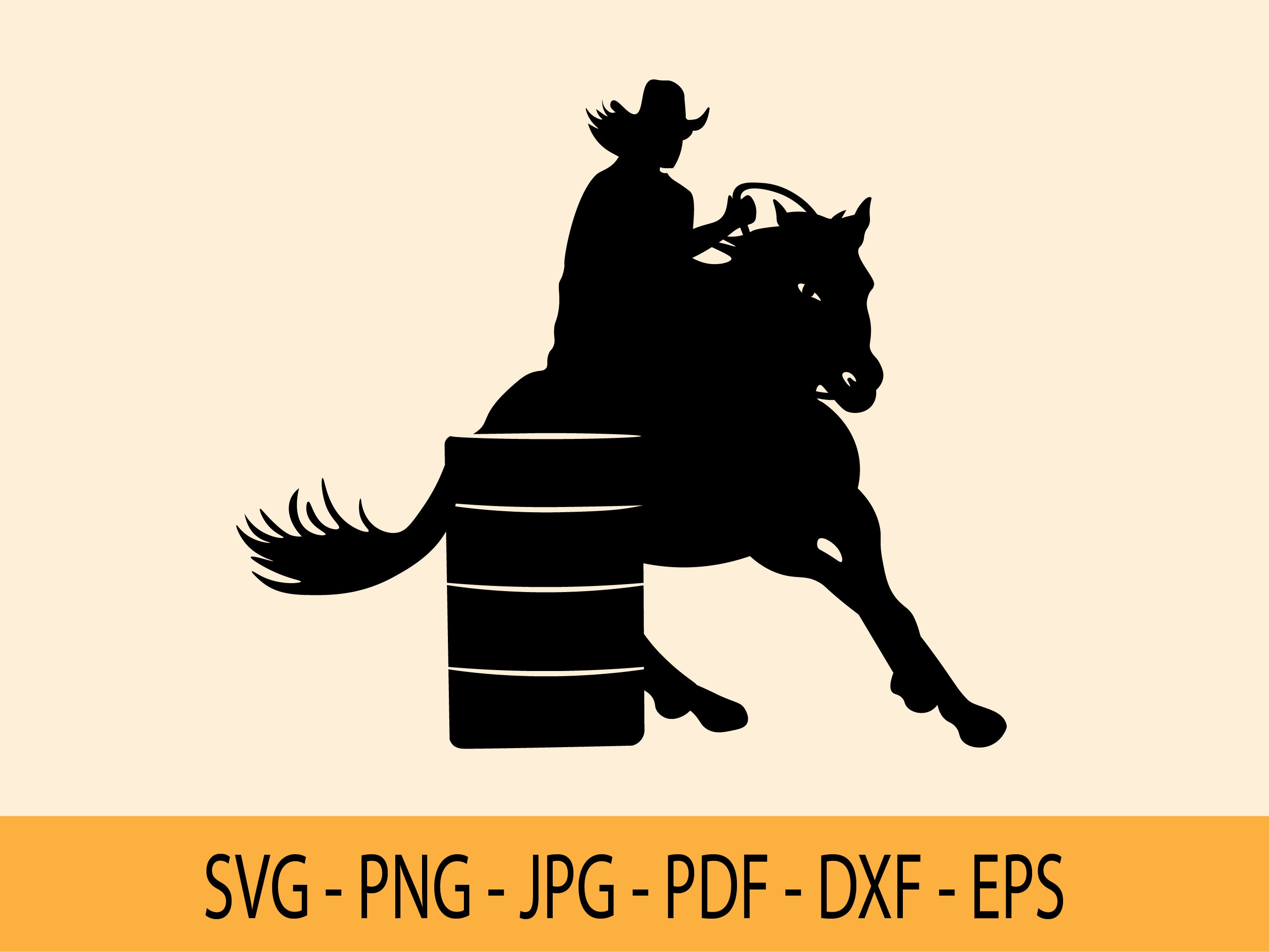 Barrel Racing Svg , Barrel Racer Svg, Barrel Racing Png, Barrel Racing ...