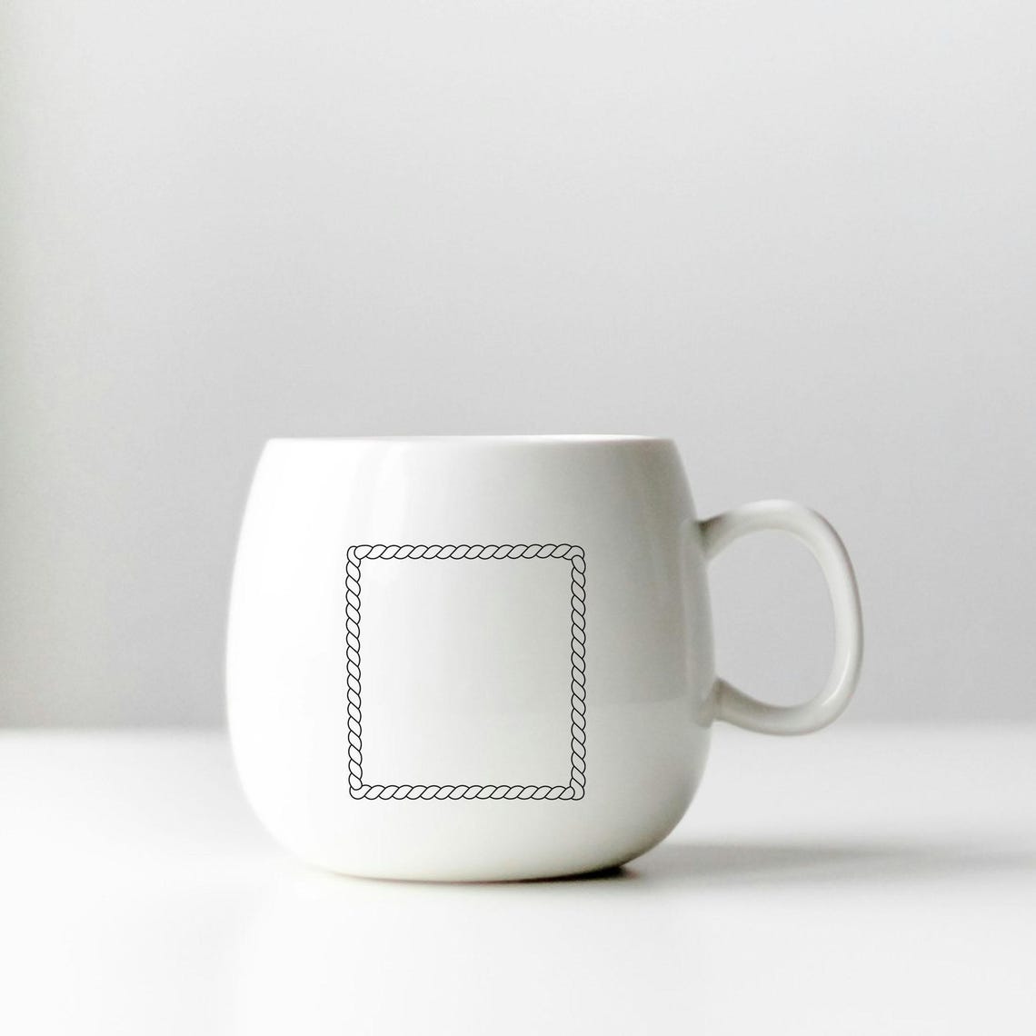 Lasso Svg, Rope Square Border Svg, Rope Square Frame Svg, Square ...