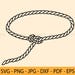 Lasso Svg, Rope Lasso Svg, Round Lasso Clipart, Cowboy Rope Svg, Cowboy ...