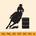 Barrel Racing Svg, Barrel Racing Png, Barrel Racer Svg Silhouette ...