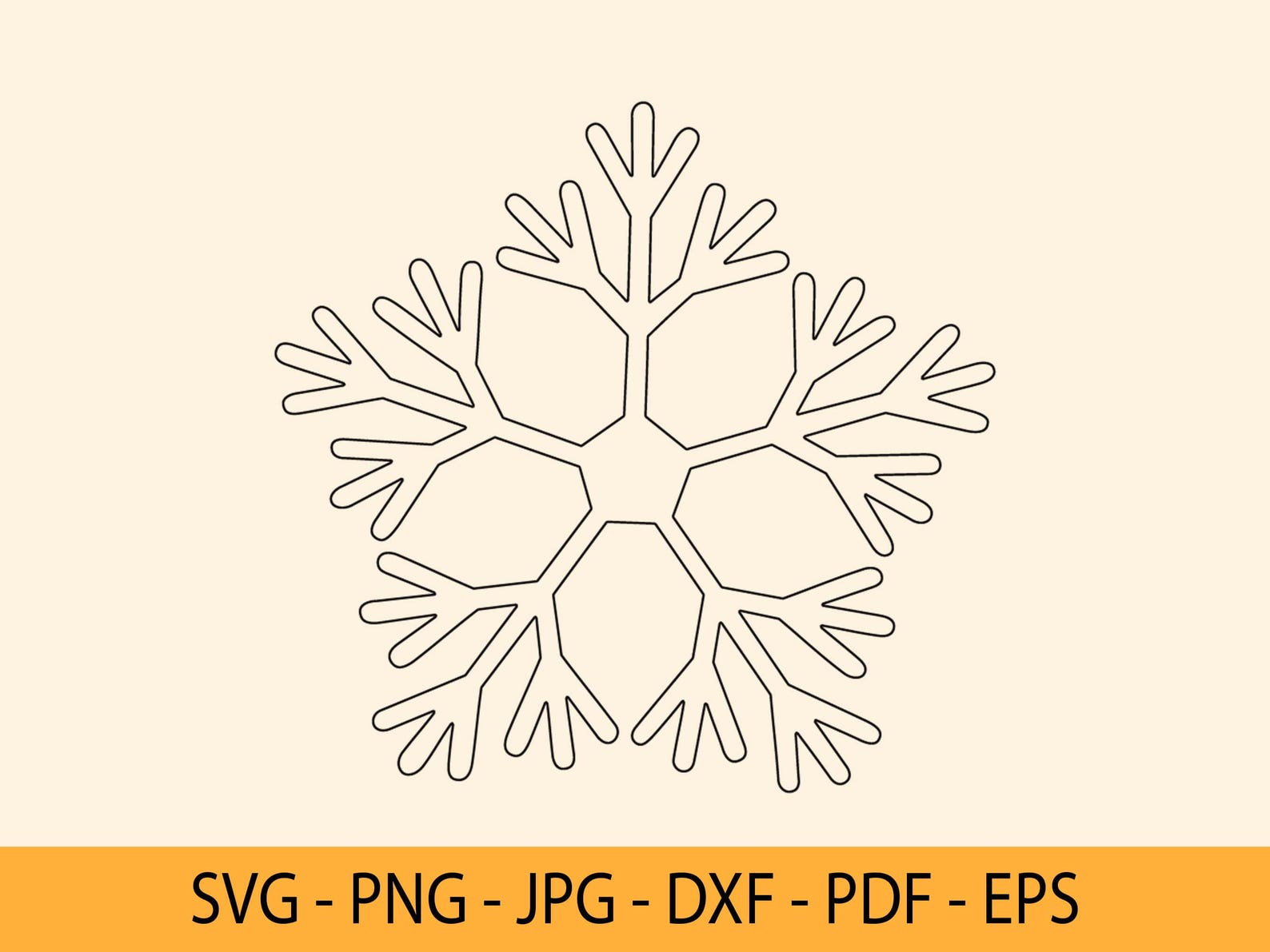 Blank Snowflake Svg, Frozen Snowflake Svg, Snowflake Svg, Snowflake ...