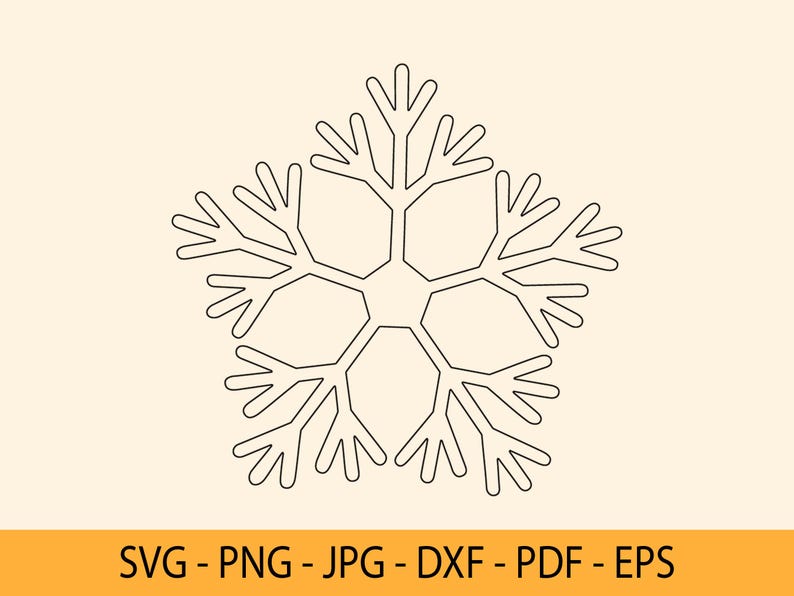 Blank Snowflake Svg, Frozen Snowflake Svg, Snowflake Svg, Snowflake ...