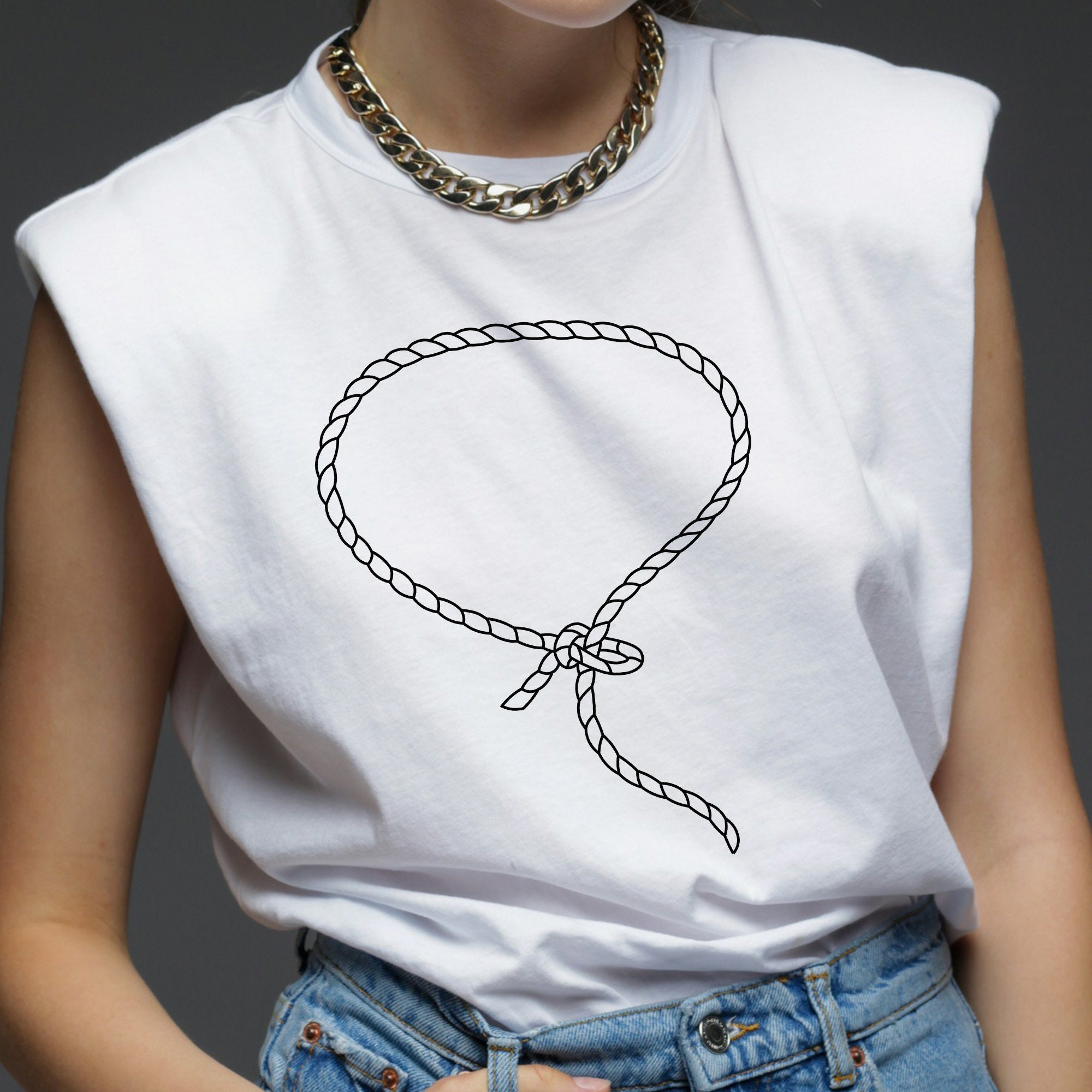 Lasso Svg, Round Lasso Rope Border Svg, Cowboy Rope Svg, Lasso Clipart ...