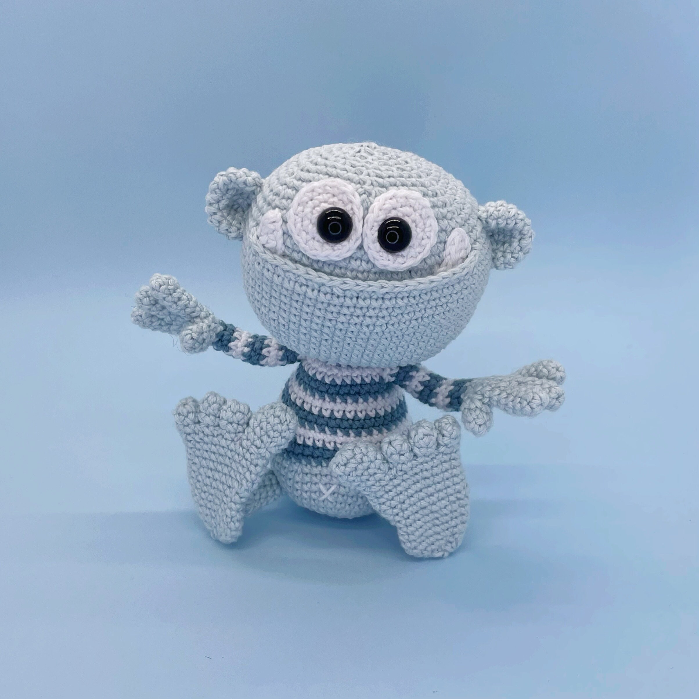 DIY Crochet Yeti Monster Pattern - Etsy
