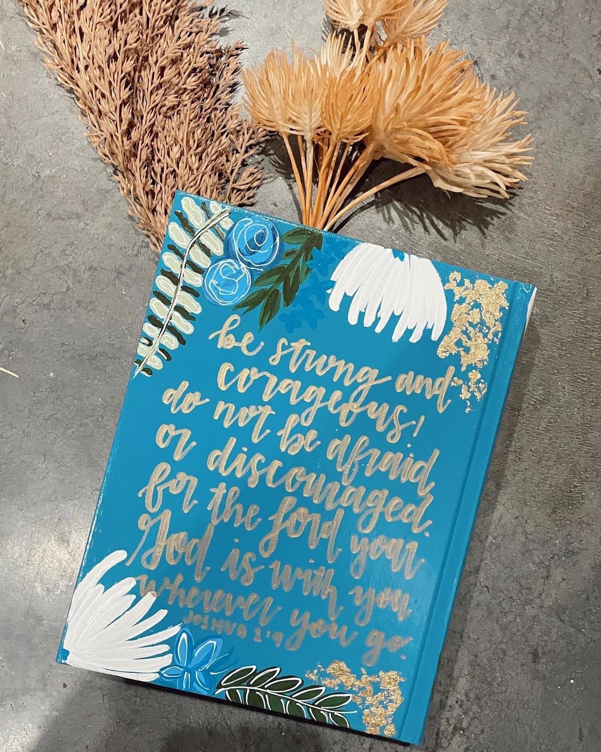 Custom Hand-painted Bible - Etsy