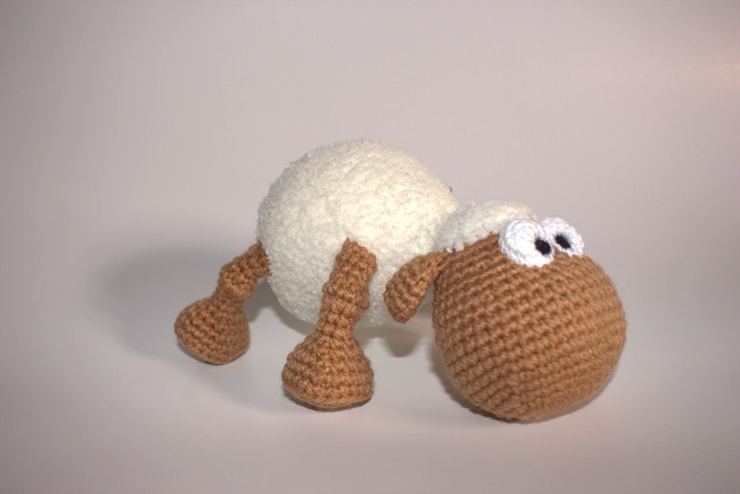 Fluffy Handmade Amigurumi/crochet Sheep Toy - Etsy