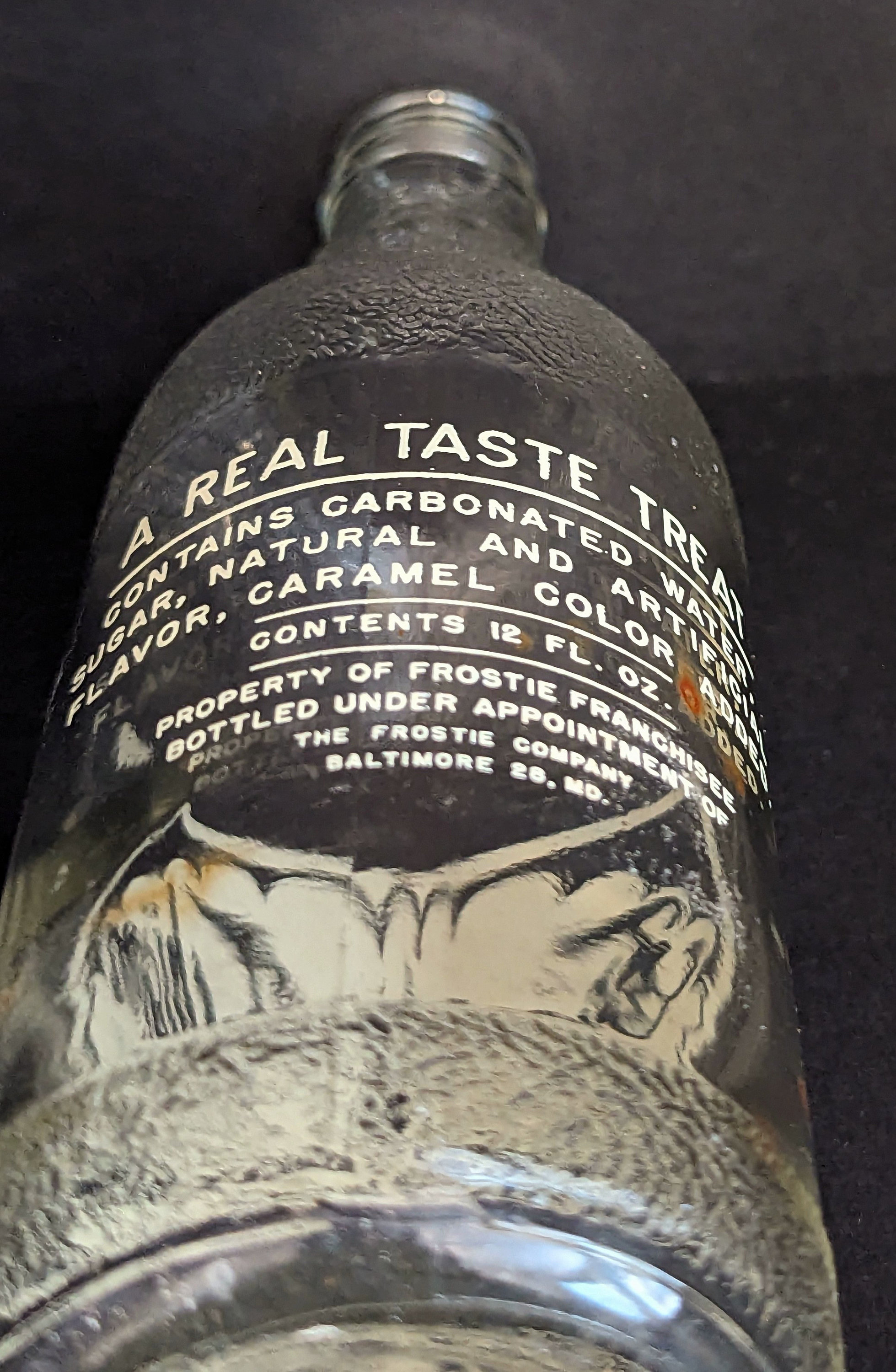 Vintage 1950s Frostie Root Beer Bottle - Etsy