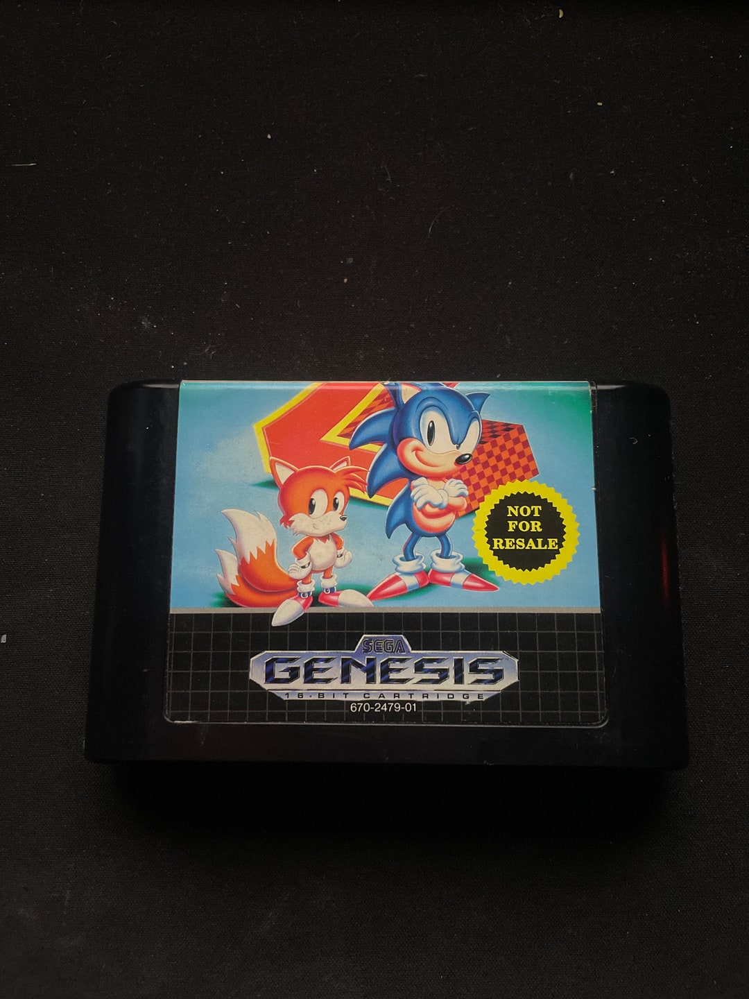 Sonic the Hedgehog 2 Sega Genesis 1992 - Etsy