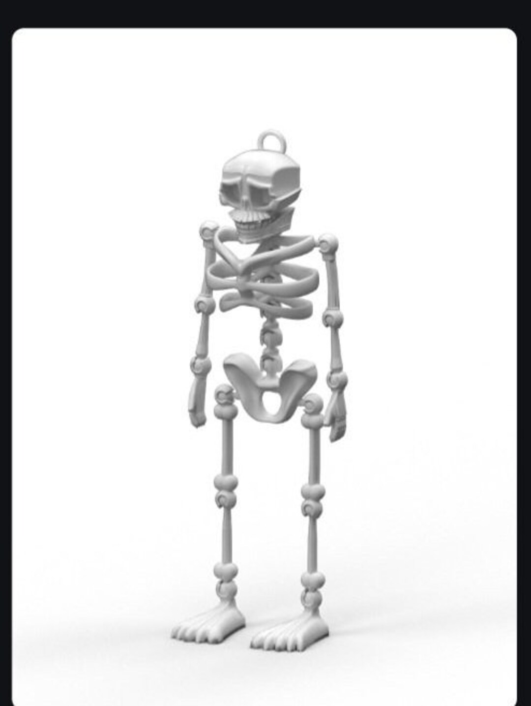 3d Skeleton Key Chain - Etsy