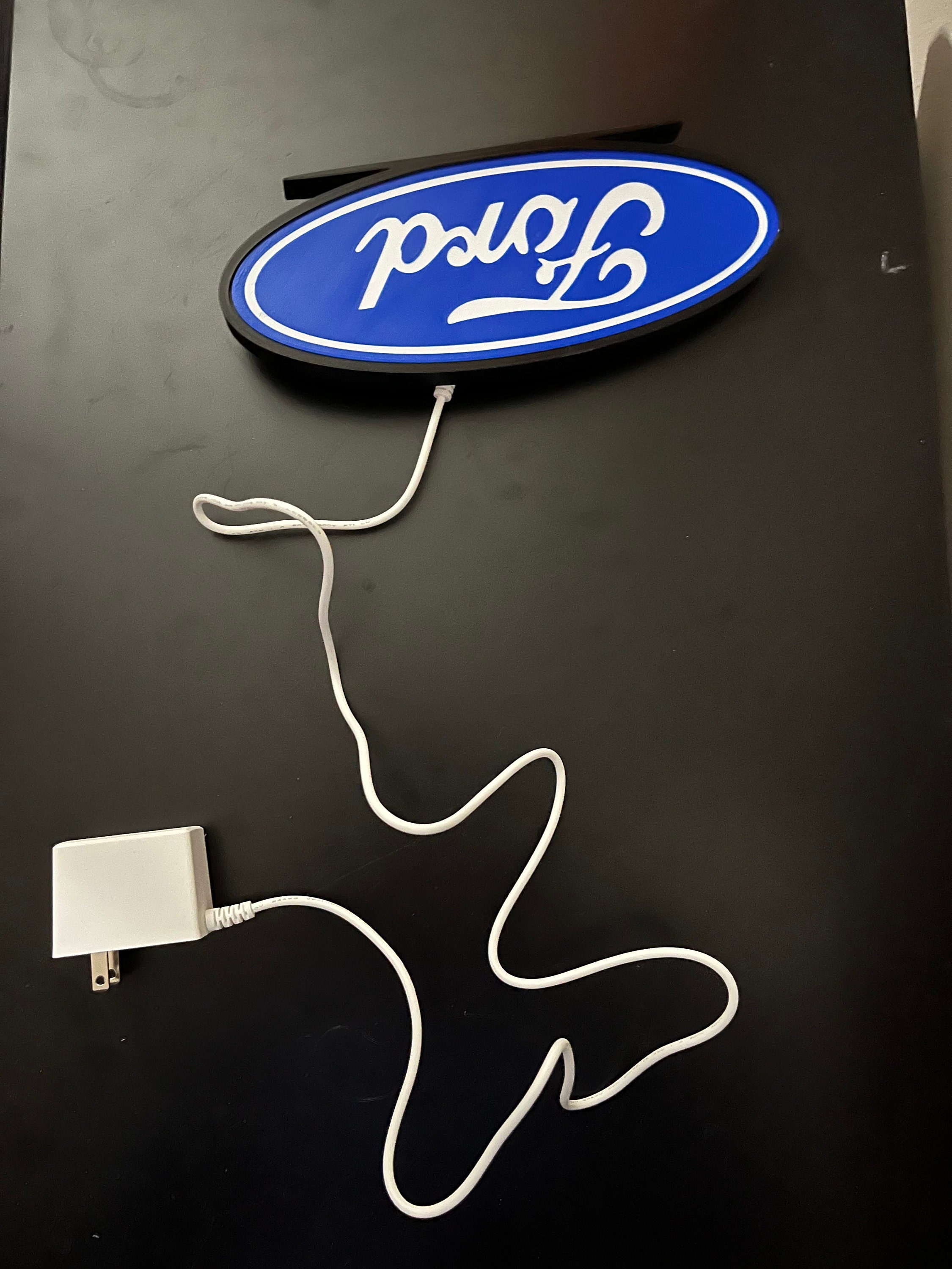 Ford Logo LED Sign - Etsy