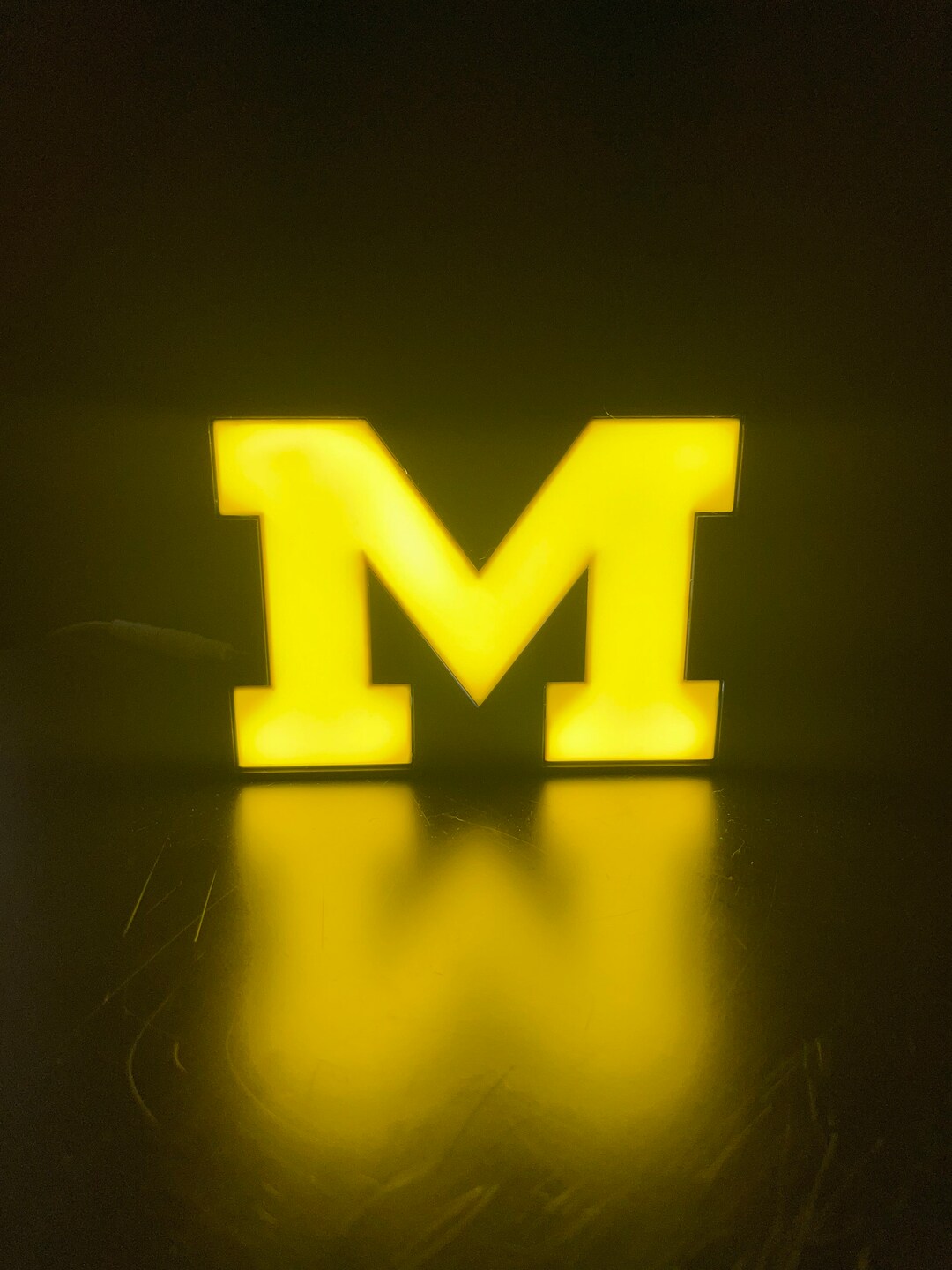 University of Michigan Led Sign - Etsy