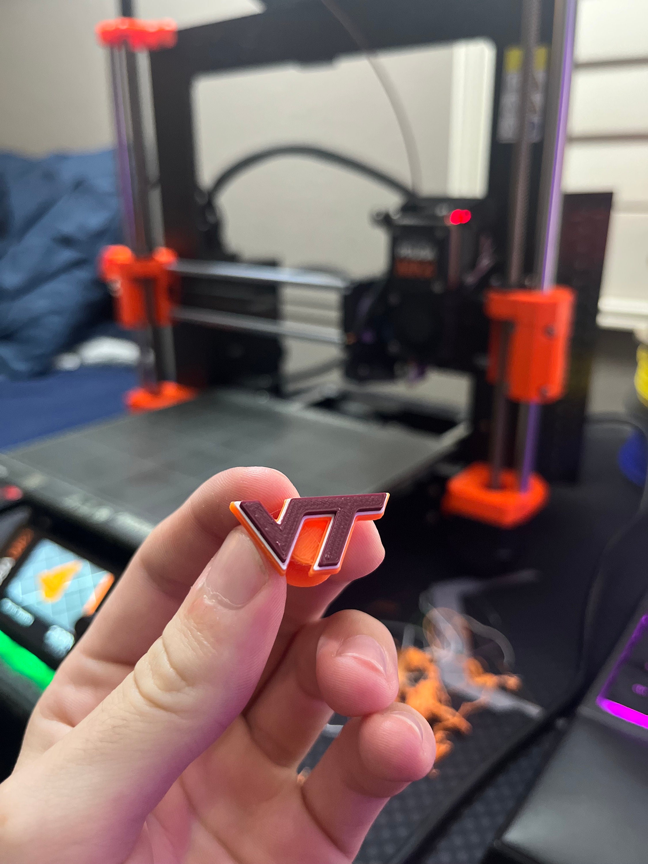 Virginia Tech Croc Charm - Etsy