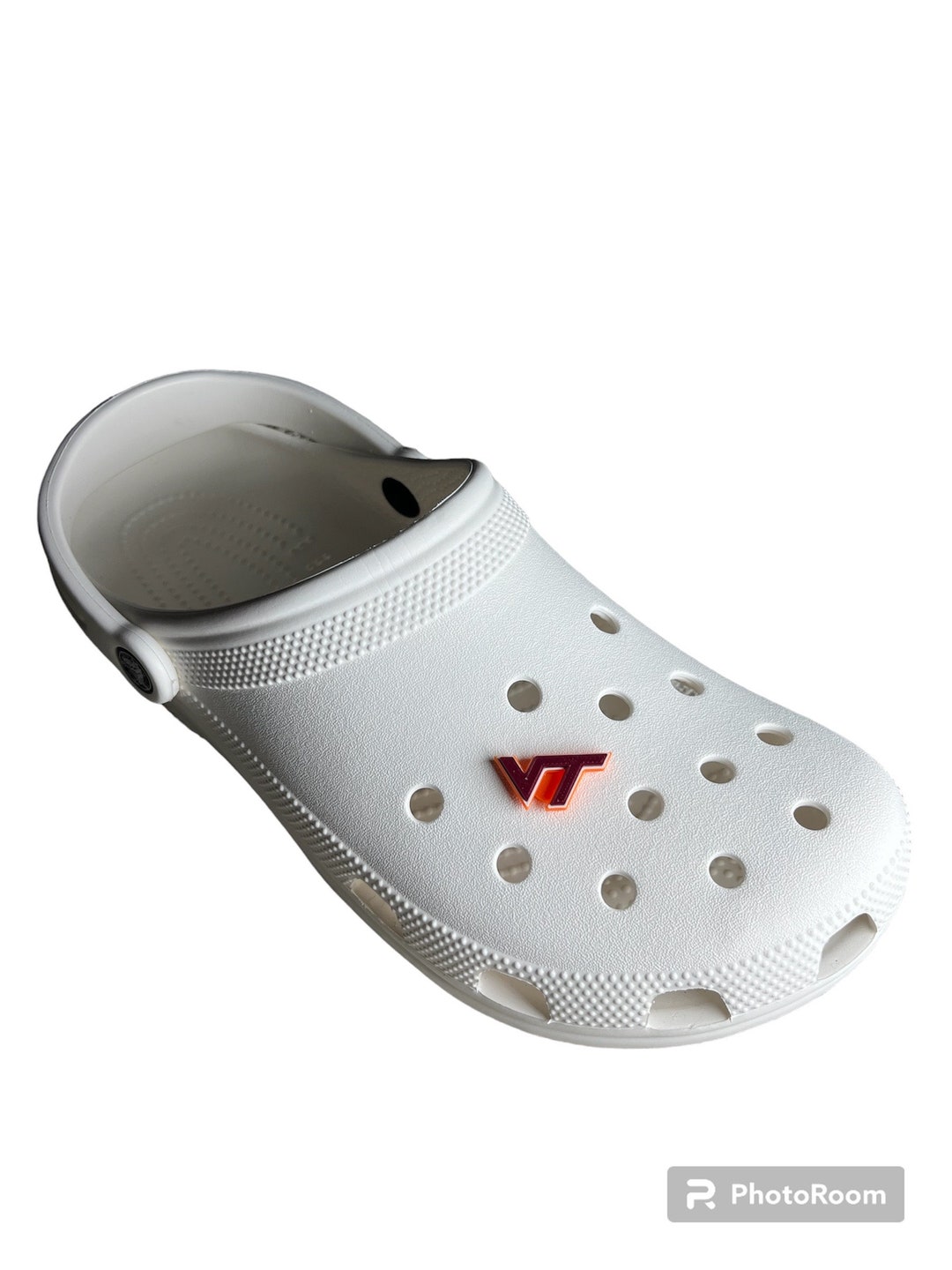 Virginia Tech Croc Charm - Etsy