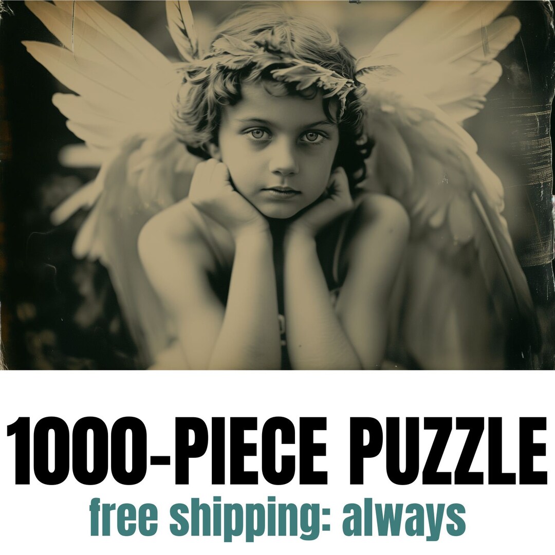Puzzle, Angels, 1000 Pieces, Unique Jigsaw, Family, Adults, for Men ...