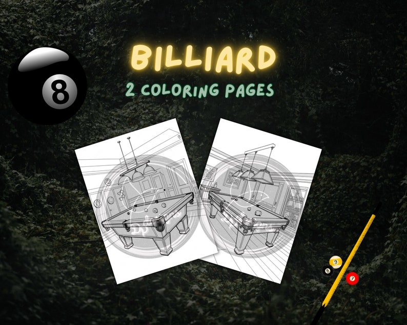 COLORING PAGES, POOL, Printable, Easy Download, for Kids, for Adults - Etsy