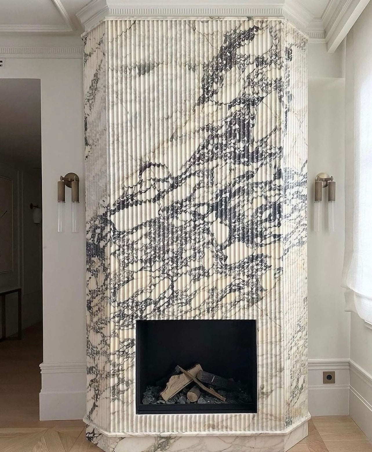 Fluted Marble Decoration Elements Fluted Design Fluted Marble ...