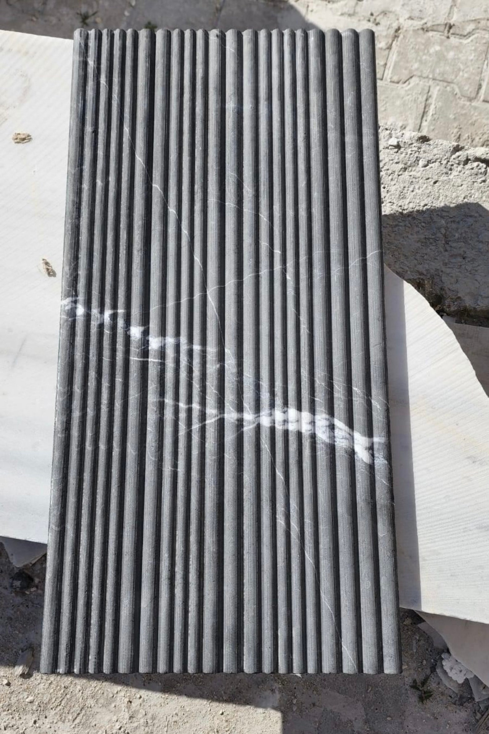 Fluted Marble Decoration Elements Fluted Design Fluted Marble ...