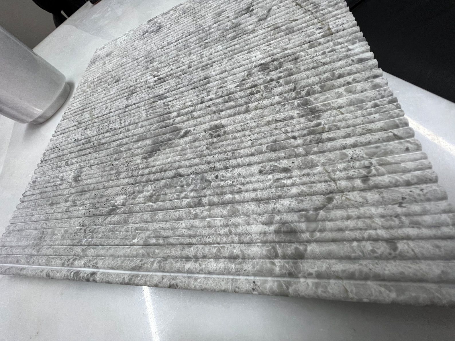 Fluted Marble Decoration Elements Fluted Design Fluted Marble ...