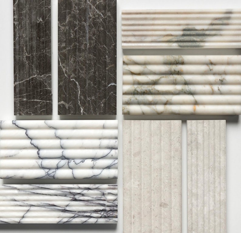Fluted Marble Decoration Elements - Fluted Design - Fluted Marble ...