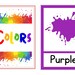 Colors Flashcards - Etsy