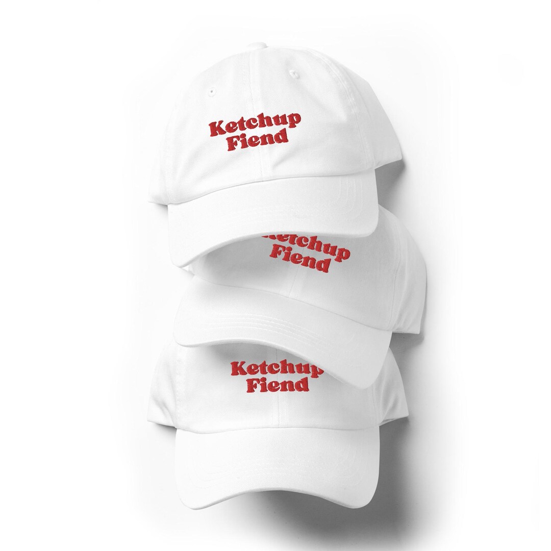 Ketchup Fiend Dad Hat Novelty Hat - Etsy