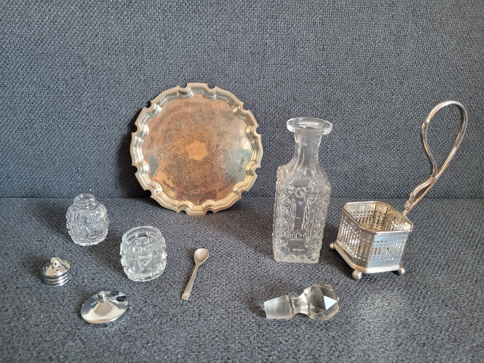 Vintage Cruet Set - Etsy
