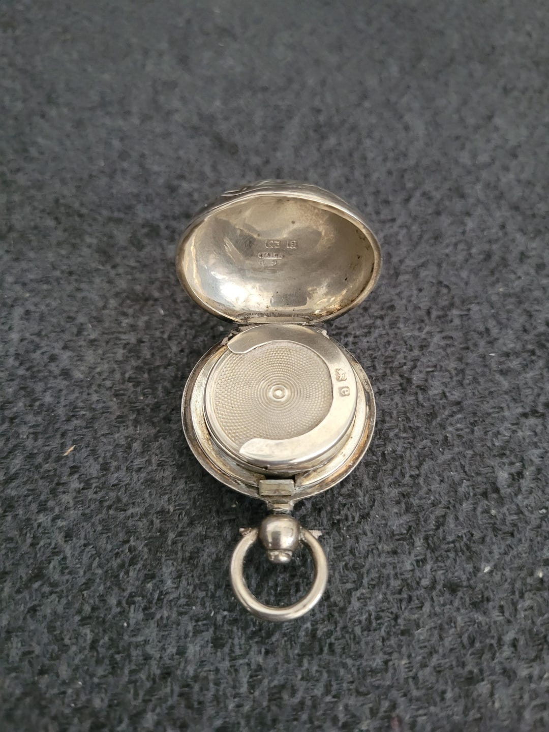 Antique Sterling Silver Sovereign Holder (coin Case) - Etsy