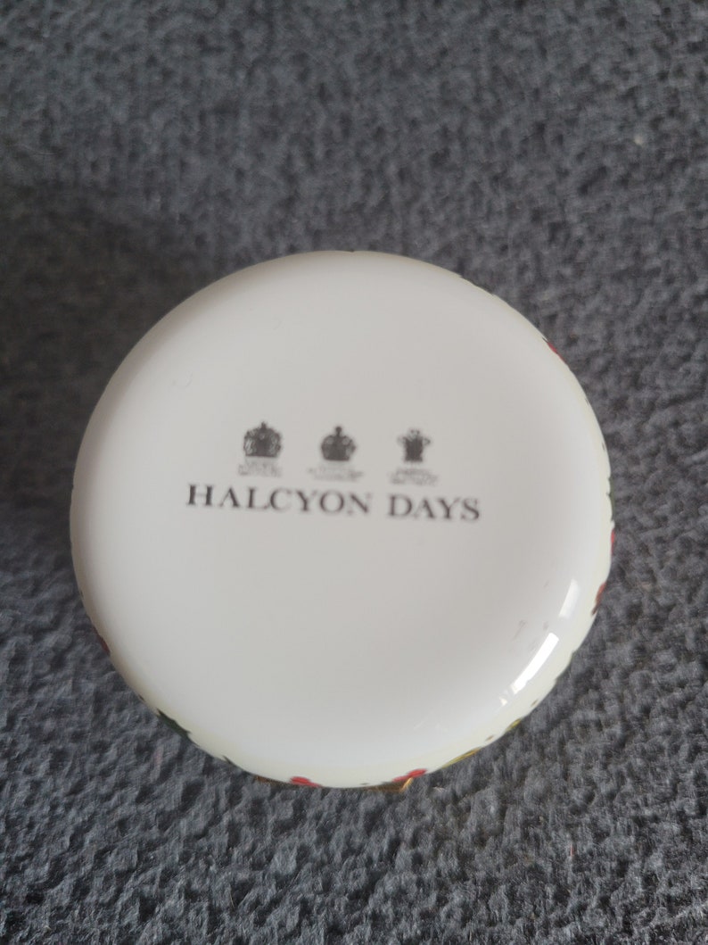 Halcyon Days Jewelry Box for Small Jewelry, Can Be Used as a Pillbox in ...