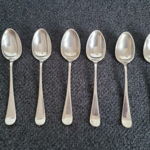 A Set of Antique Silver-plated Spoons - Etsy