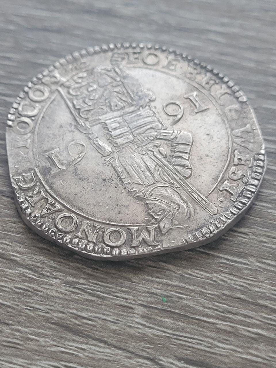 Original Thaler Coin (silver Ducat), 1661, Netherlands - Etsy