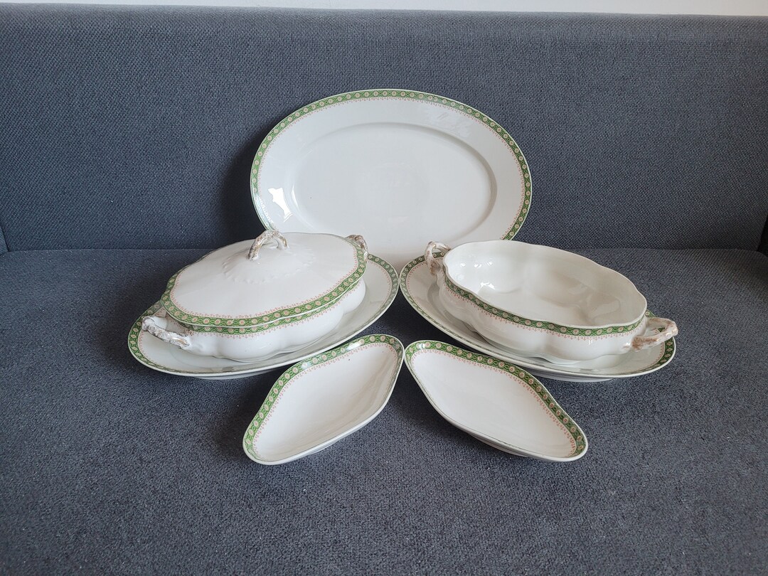 Beautiful Limoges Dining Set Made of Porcelain - Etsy